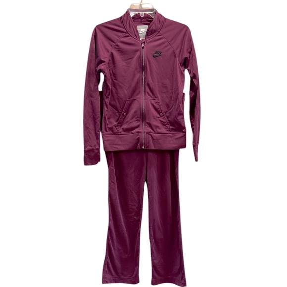 Nike | Pants & Jumpsuits | Nike Womens Matching Set Jacket And Straight ...